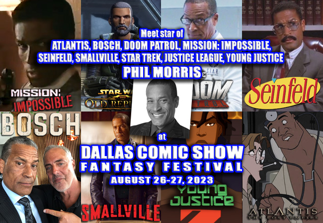 Star of SEINFELD, Disney’s ATLANTIS, BOSCH, DOOM PATROL, MISSION ...